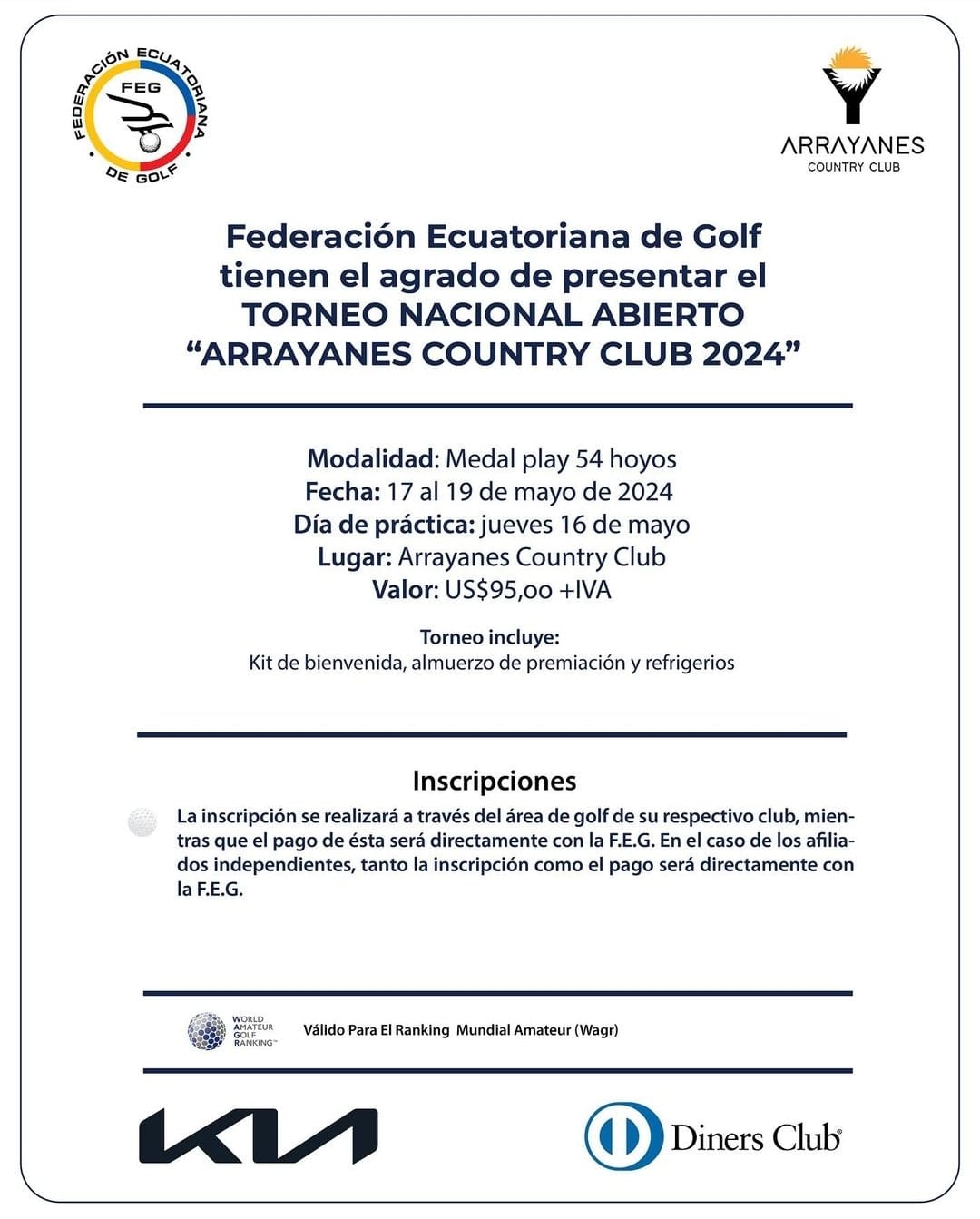 Federación Ecuatoriana de Golf | by Plus+Golf